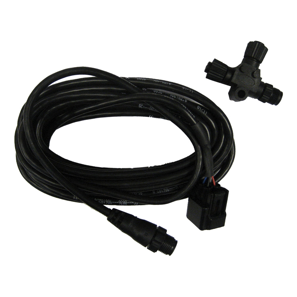 Lowrance Yamaha Engine Interface Cable 15ft and T-Connector - 000-0120 ...