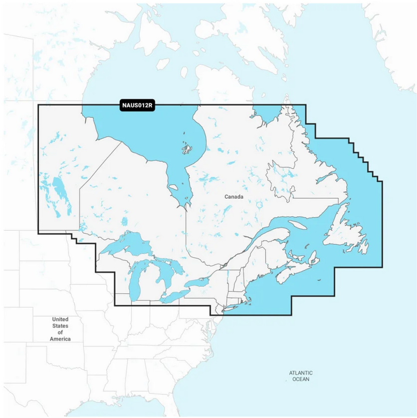 Garmin Canada, East & Great Lakes - Lakes, Rivers and Coastal Marine ...