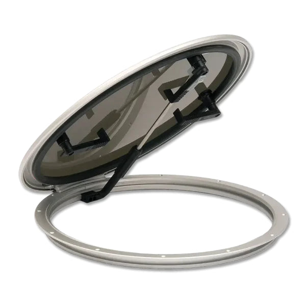 Bomar 12 Round Hatch Clr Anod/Smoke | Buy Online at Best Price ...