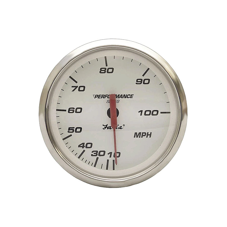 Faria Performance Stainless Steel Speedometer 100 MPH - 38012 ...