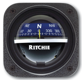 Ritchie Compass Explorer Bulkhead Mount Blue Card – Steveston Marine ...